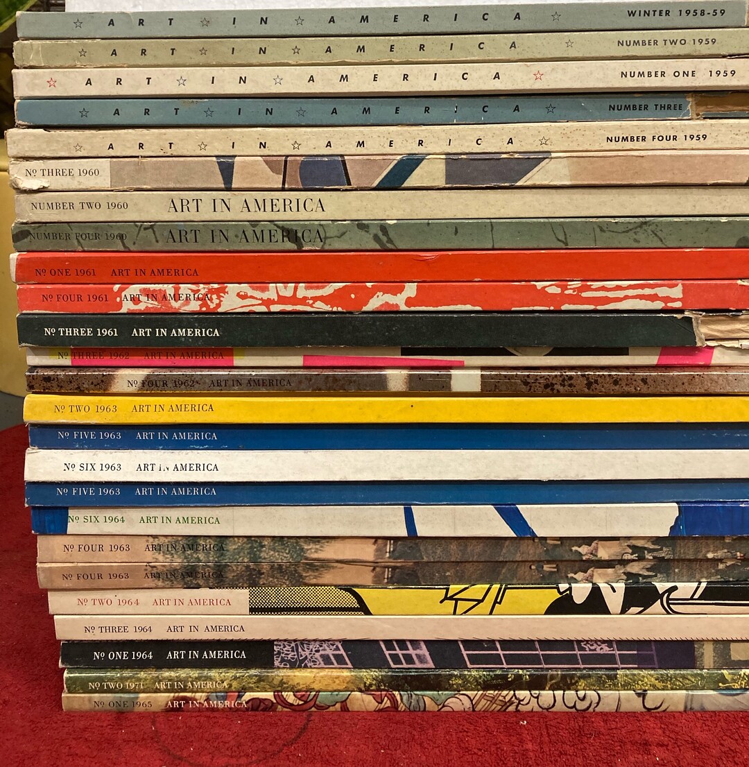 Vintage Art in America Books. 1959-1971 ( Each Book ) - Etsy