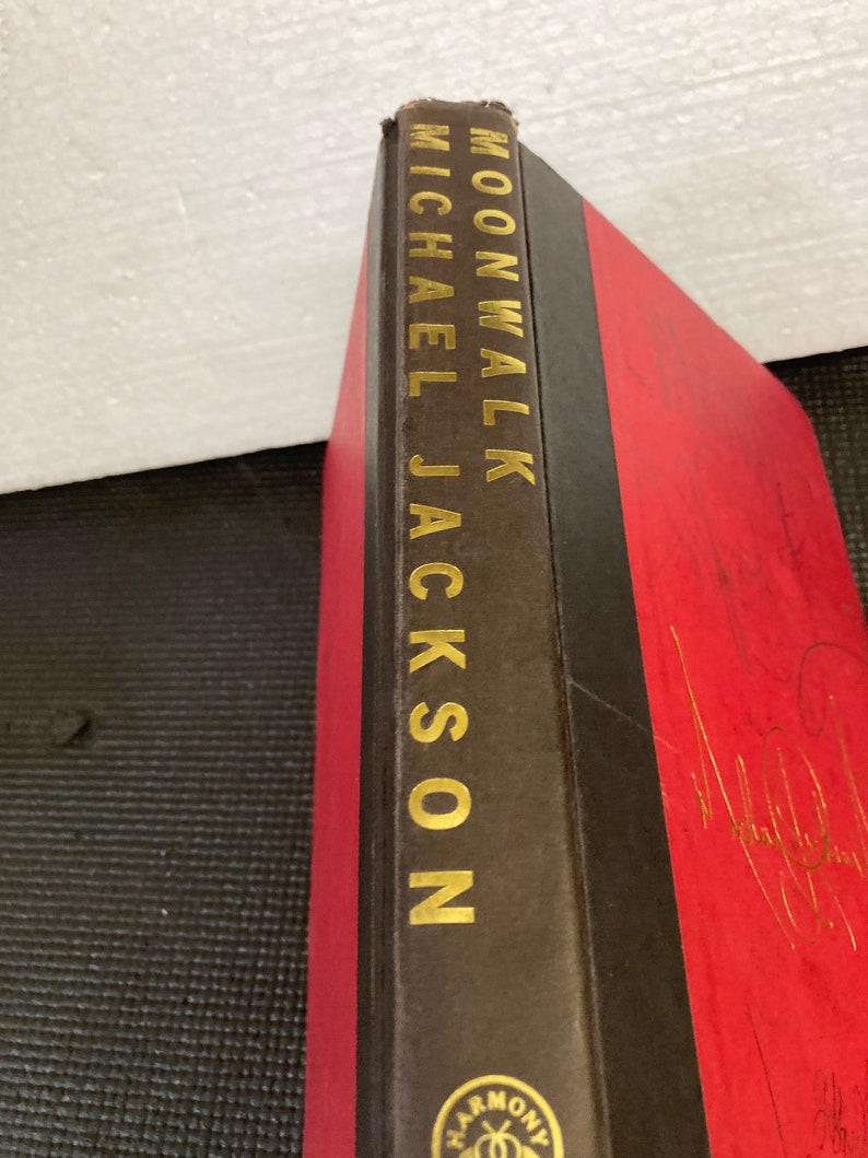 MICHAEL JACKSON MOONWALK Book No Dust Jacket - Etsy