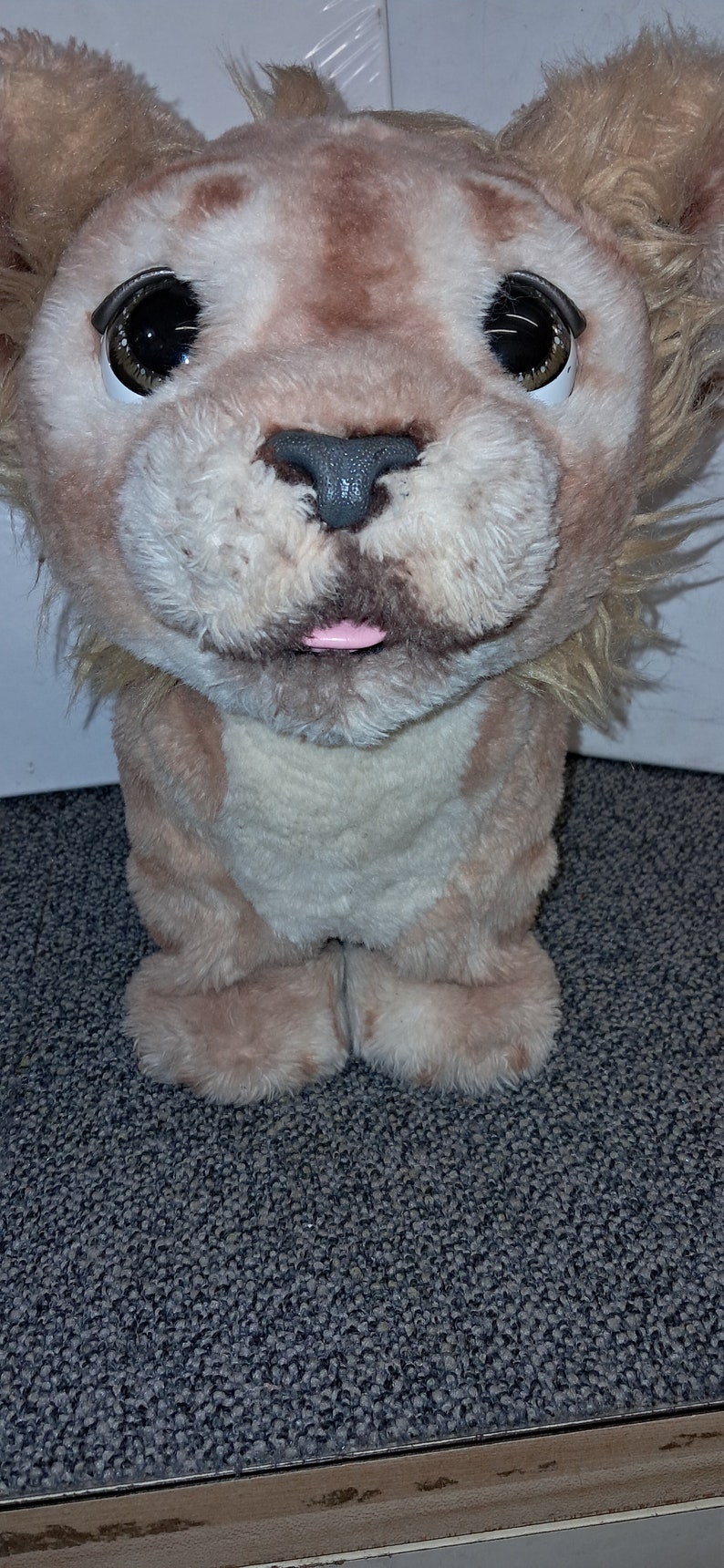 The Lion King Mighty Roar Simba Interactive Plush Toy, Furreal, 100 ...