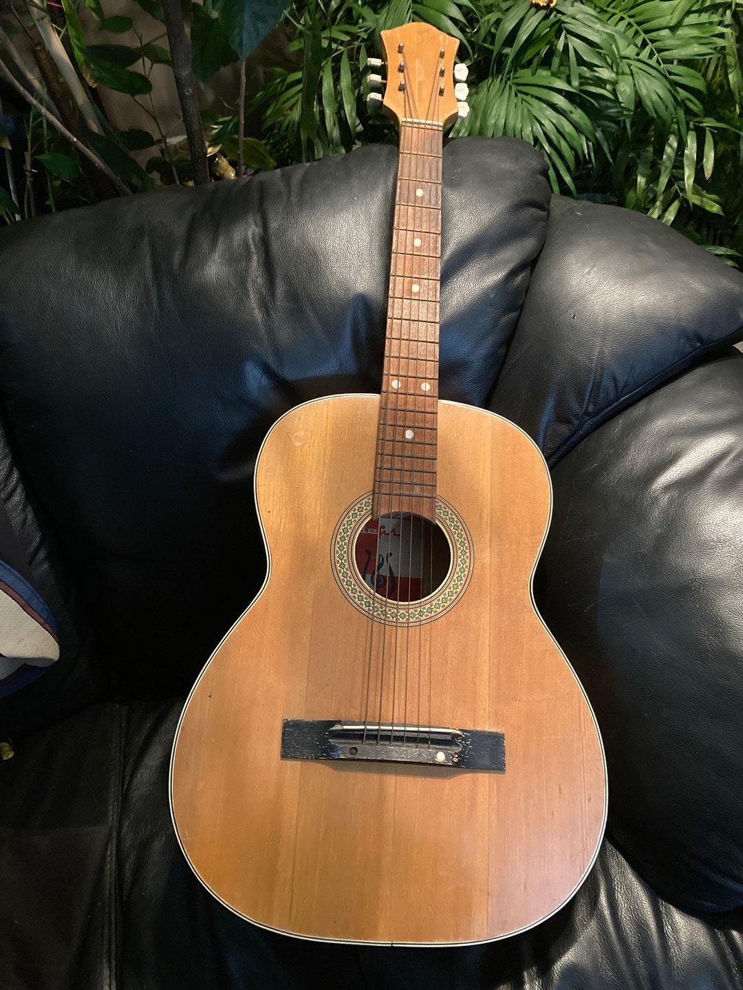 DEFIL 1960's Classical Guitar. Made in Poland - Etsy