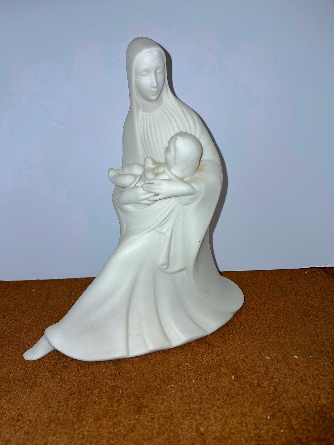 Madonna & Child Figurine - Etsy