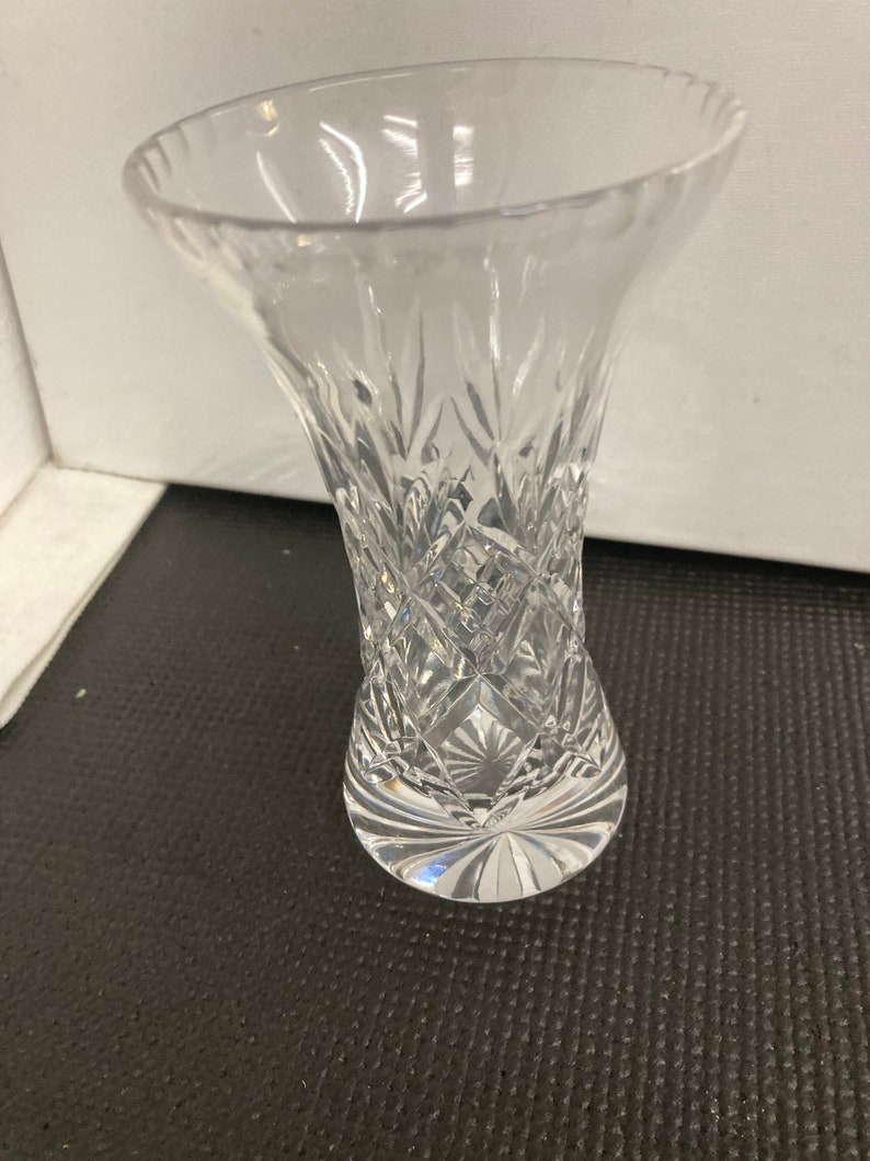 Royal Doulton Crystal Glass Vase - Etsy