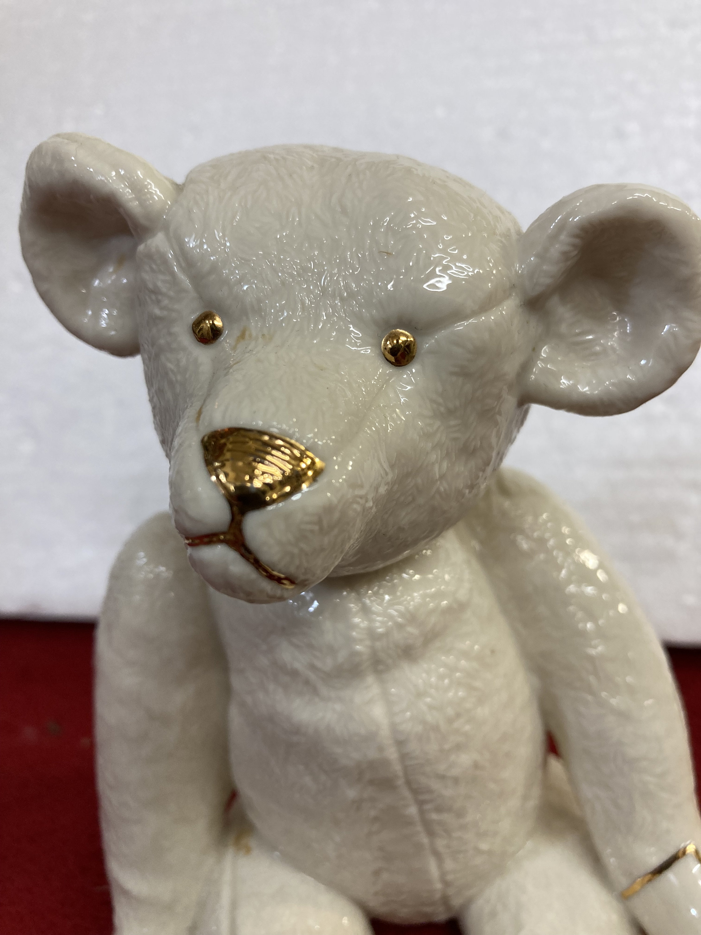 5 LENOX Centennial Teddy Bear Figurine ,smithsonian Institution ...