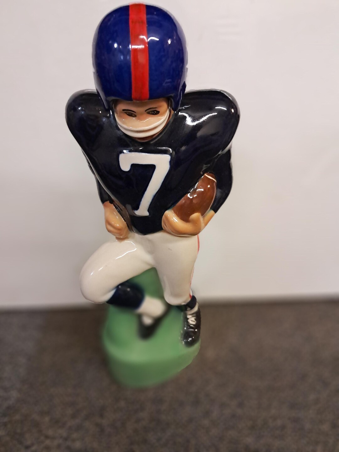 Vtg. Paul Lux Football Player Decanter Bottle #185. 1972 - Etsy