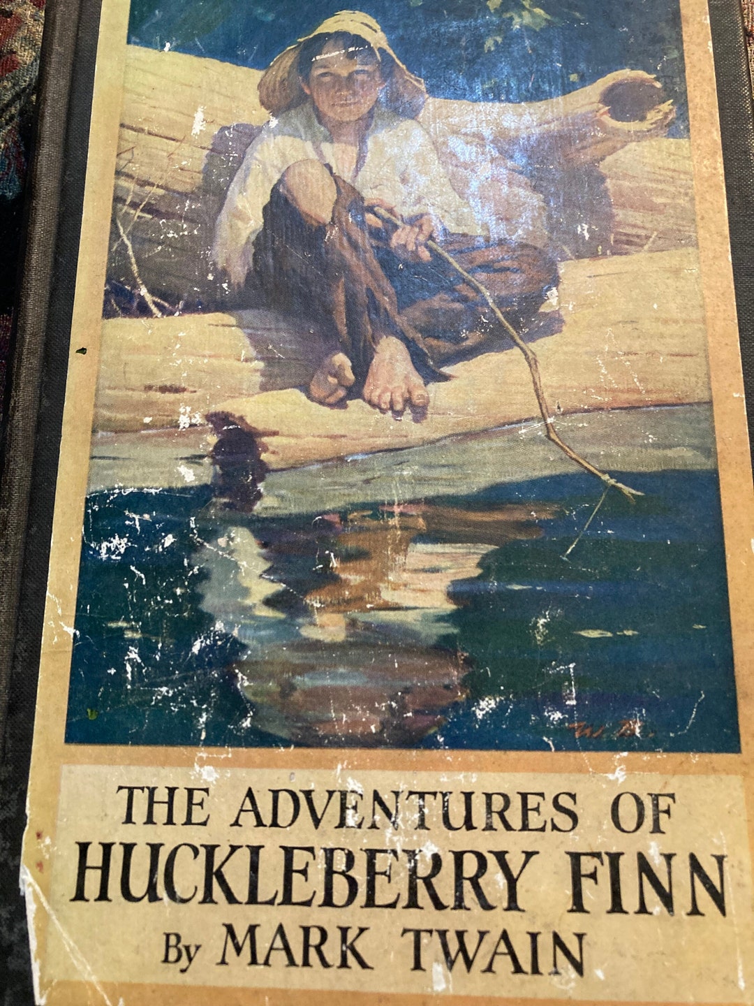 The Adventures of Huckleberry Finn by Mark Twain 1923 Edition - Etsy
