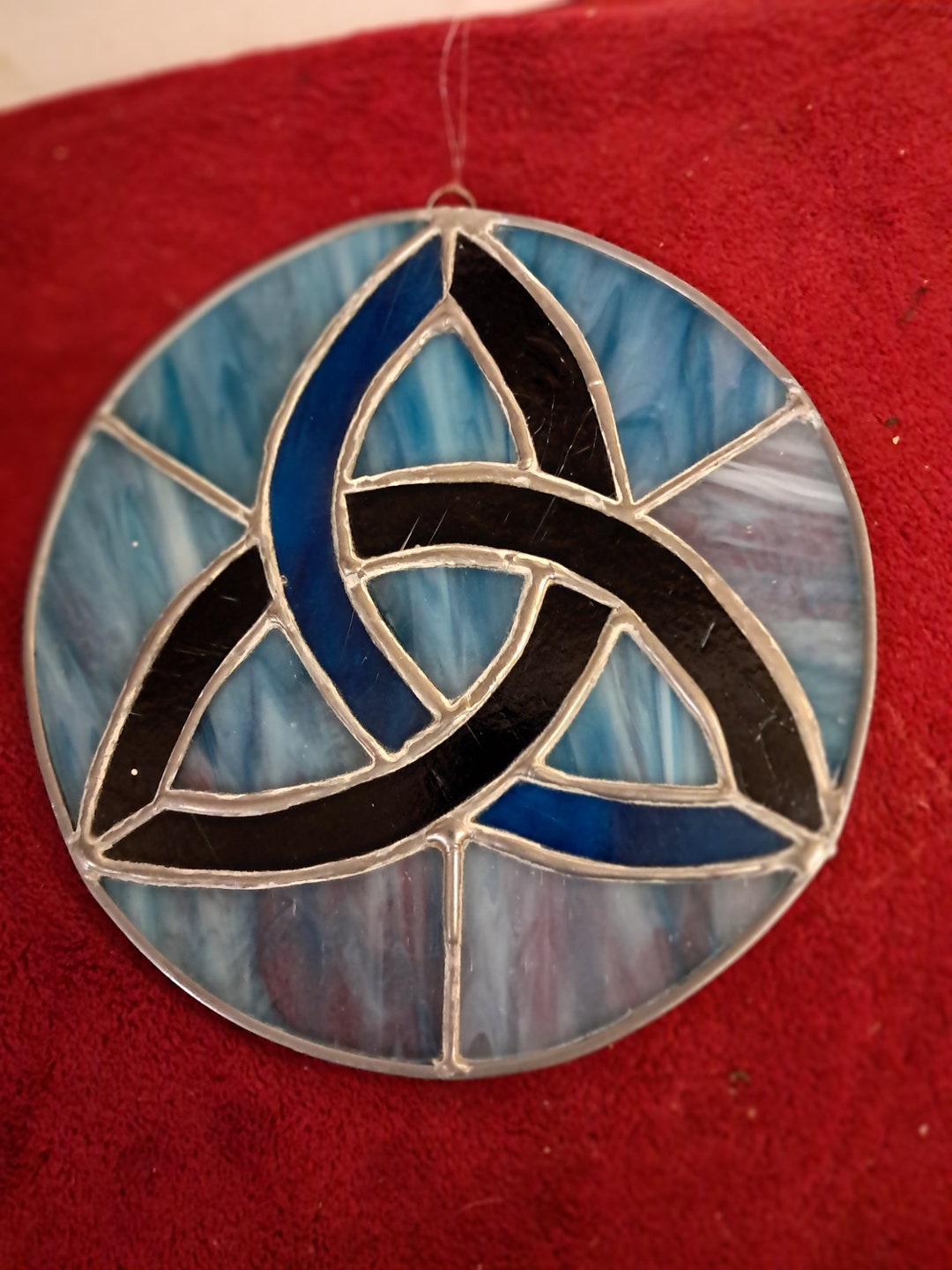 Celtic Knot ,stained Glass Panel - Etsy