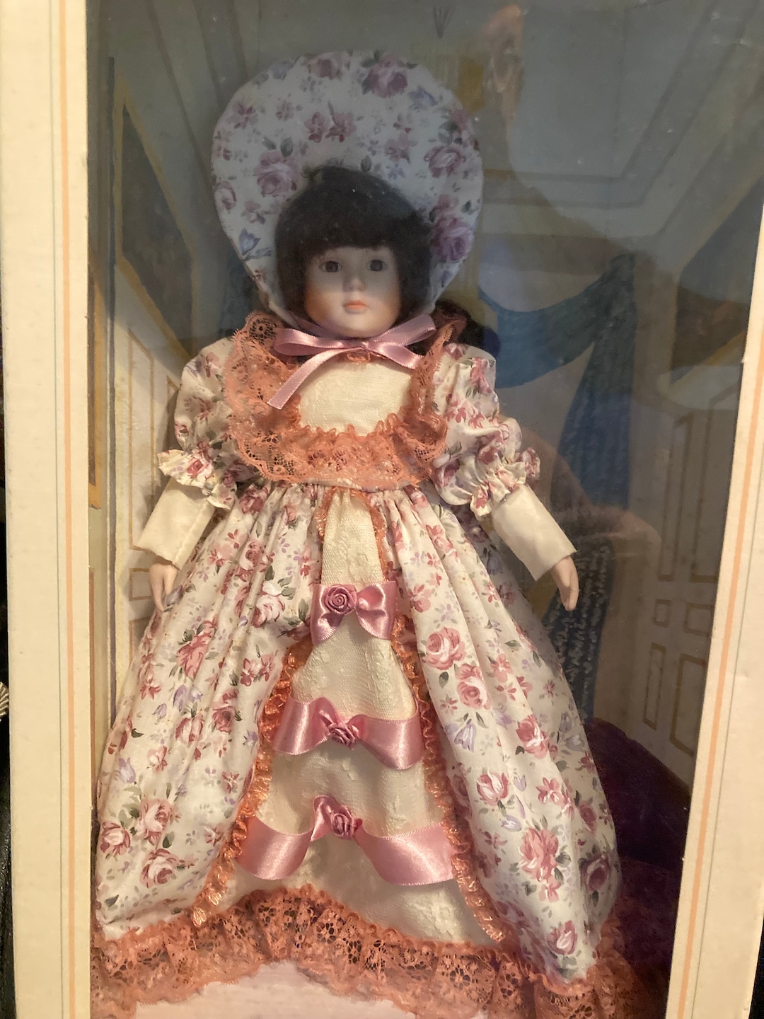 Vintage Victorian Porcelain Collection Doll - Etsy