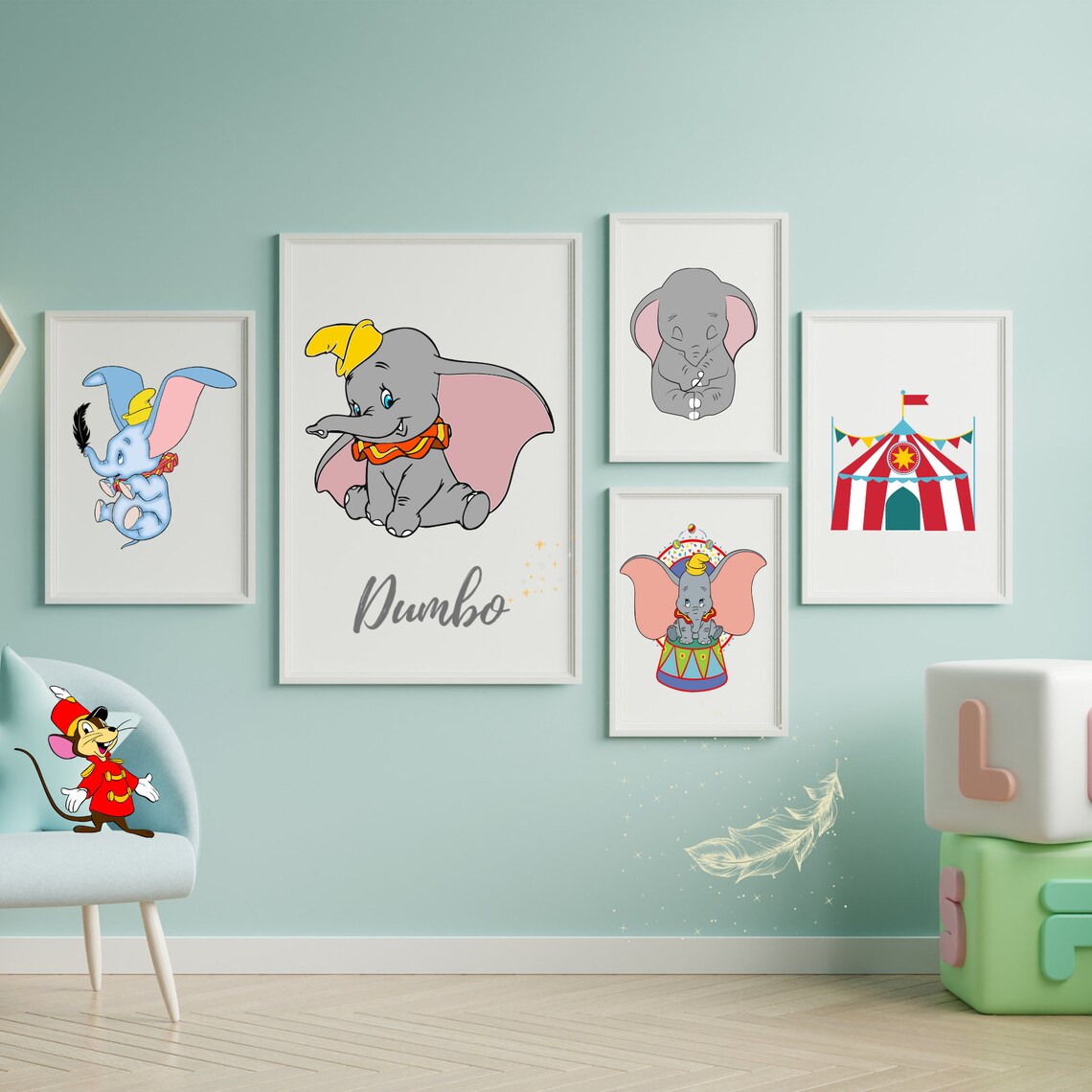 Dumbo Svg Dumbo Bundle Svg Dumbo Clipart Elephant Svg - Etsy Canada