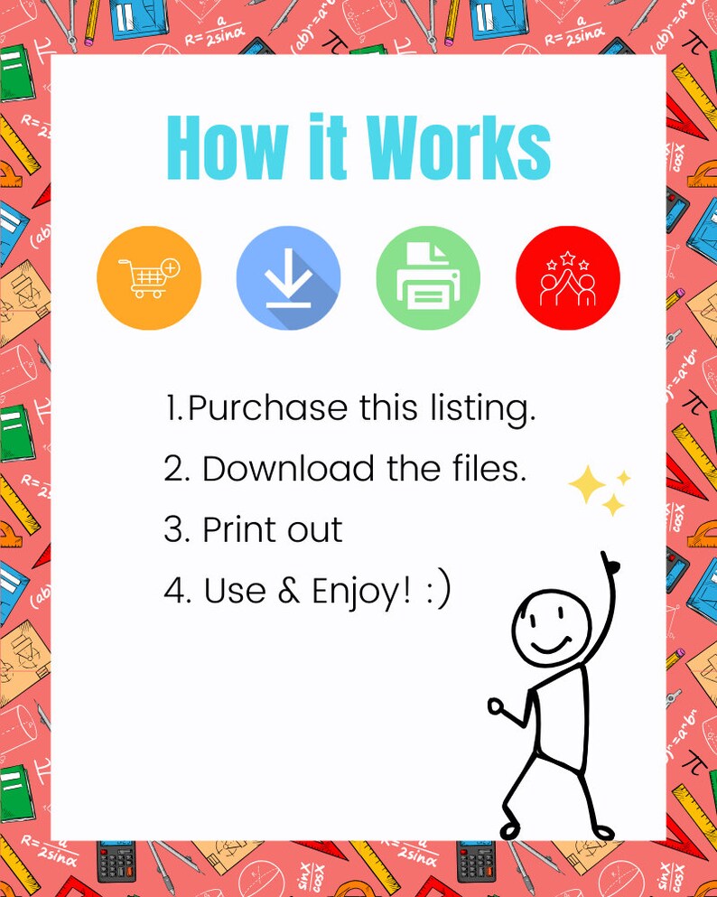 1st Grade at Home Learning Bundle, Educational Activity, Home Learning, Homeschool, Math ...