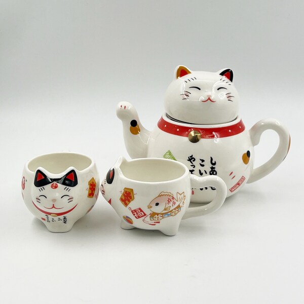 Ceramic Tea Set - Etsy