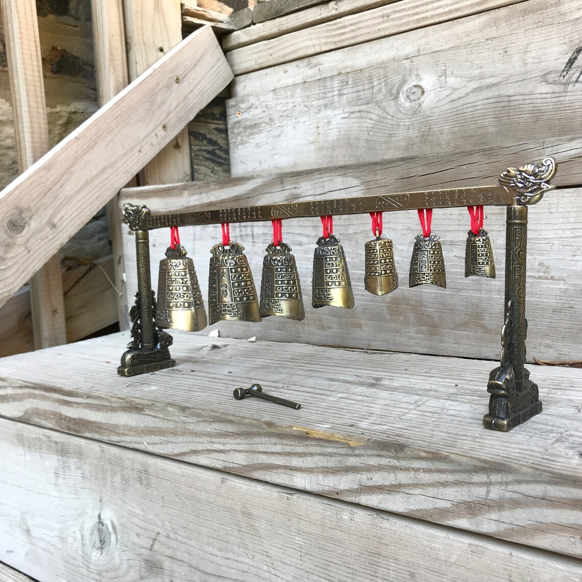 Chinese Bianzhong Chime Bell Chinese Old Musical Instruments. | Etsy