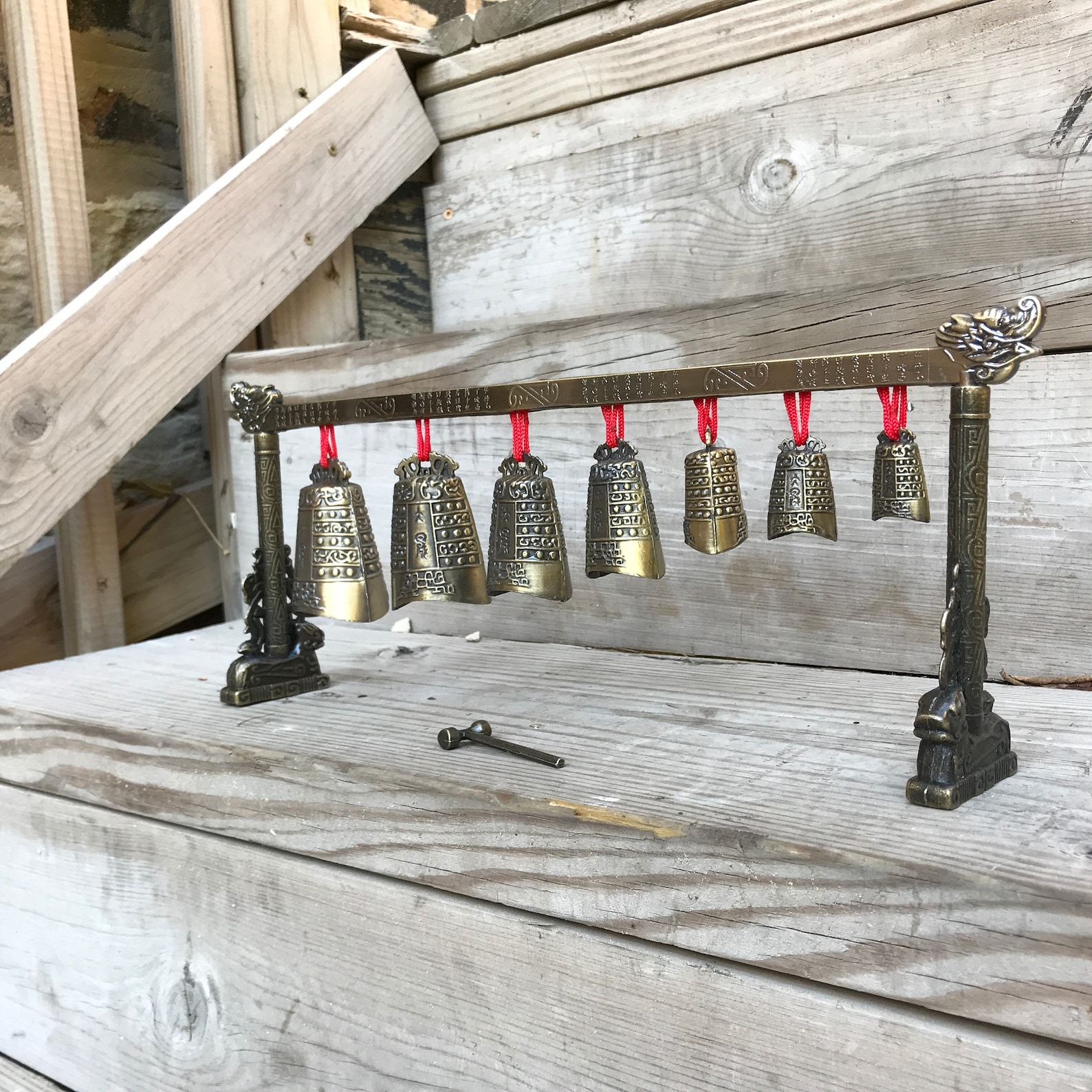 Chinese Bianzhong Chime Bell Chinese Old Musical Instruments. | Etsy