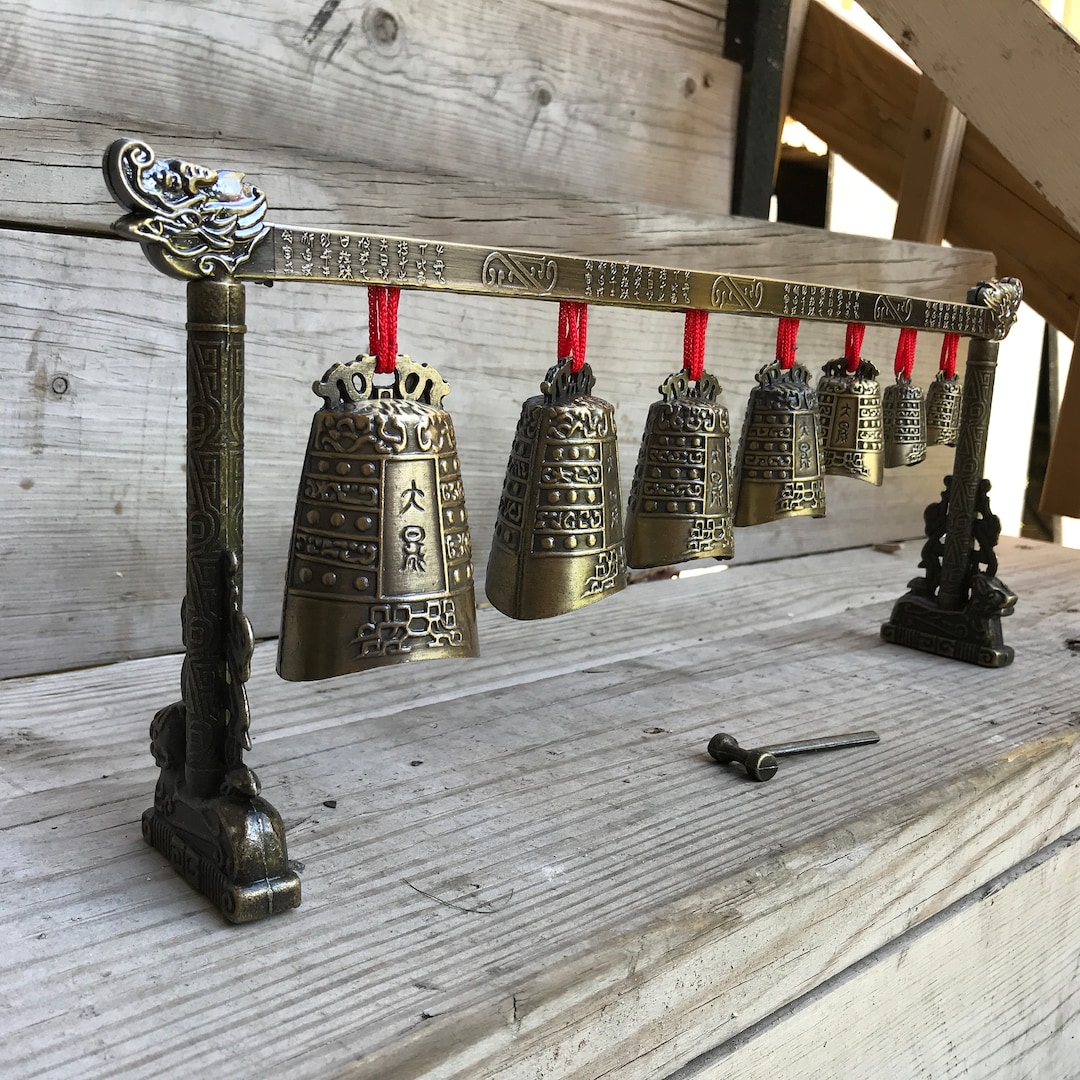 Chinese Bianzhong Chime Bell, Chinese Old Musical Instruments. - Etsy