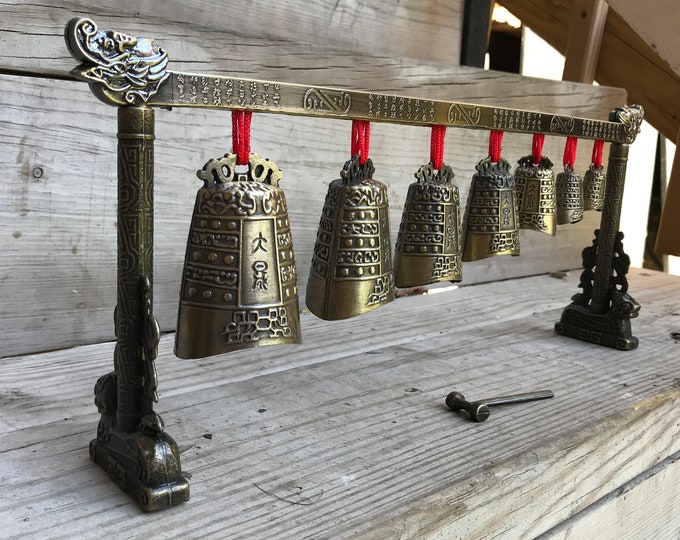 Chinese Bianzhong Chime Bell, Chinese Old Musical Instruments. - Etsy