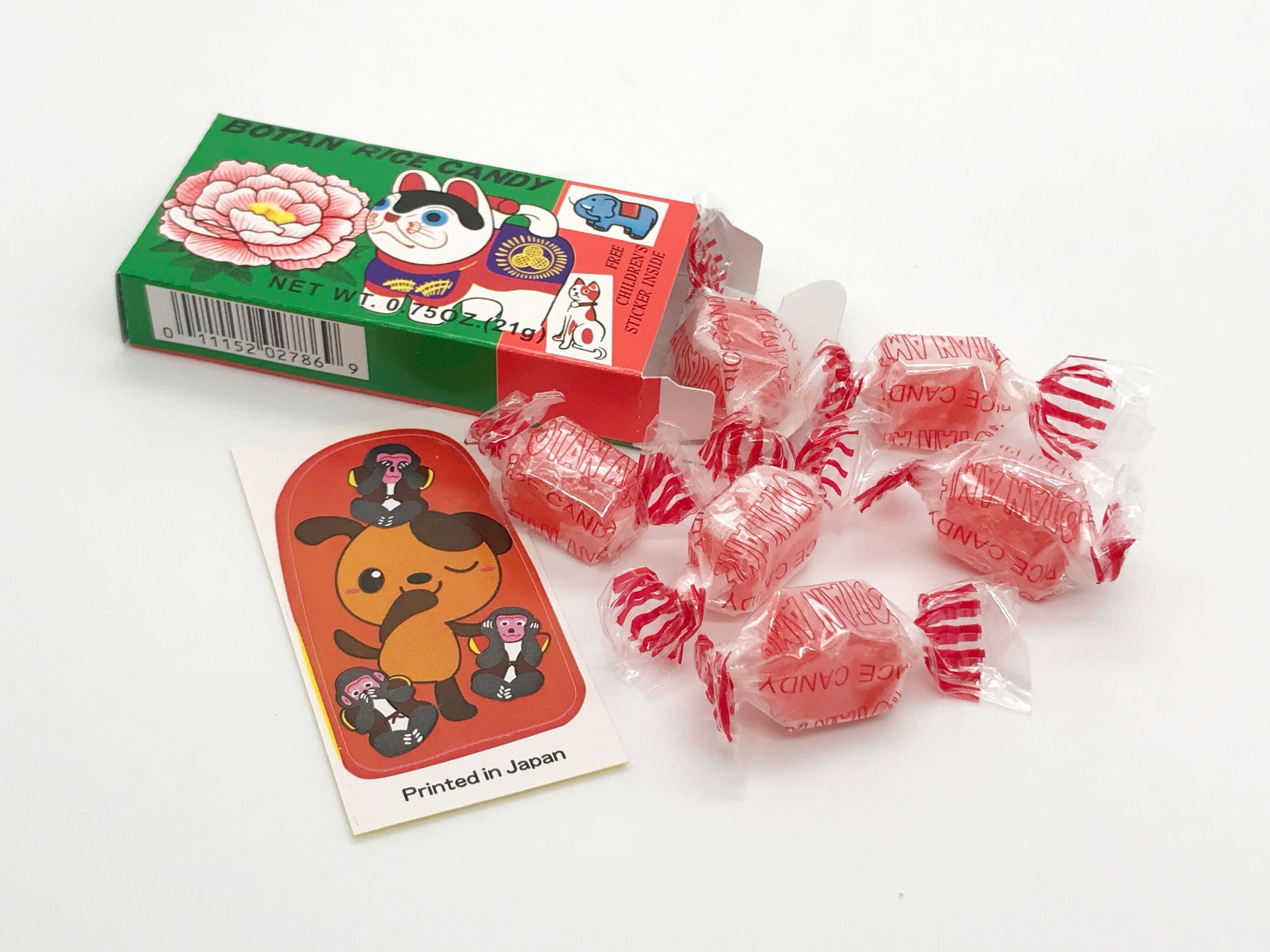 Botan Rice Candy Box