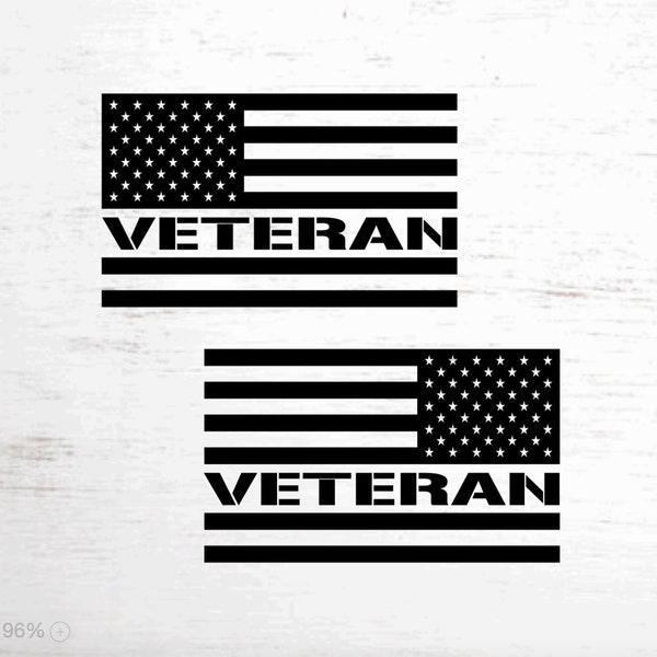 Veteran Decal - Etsy