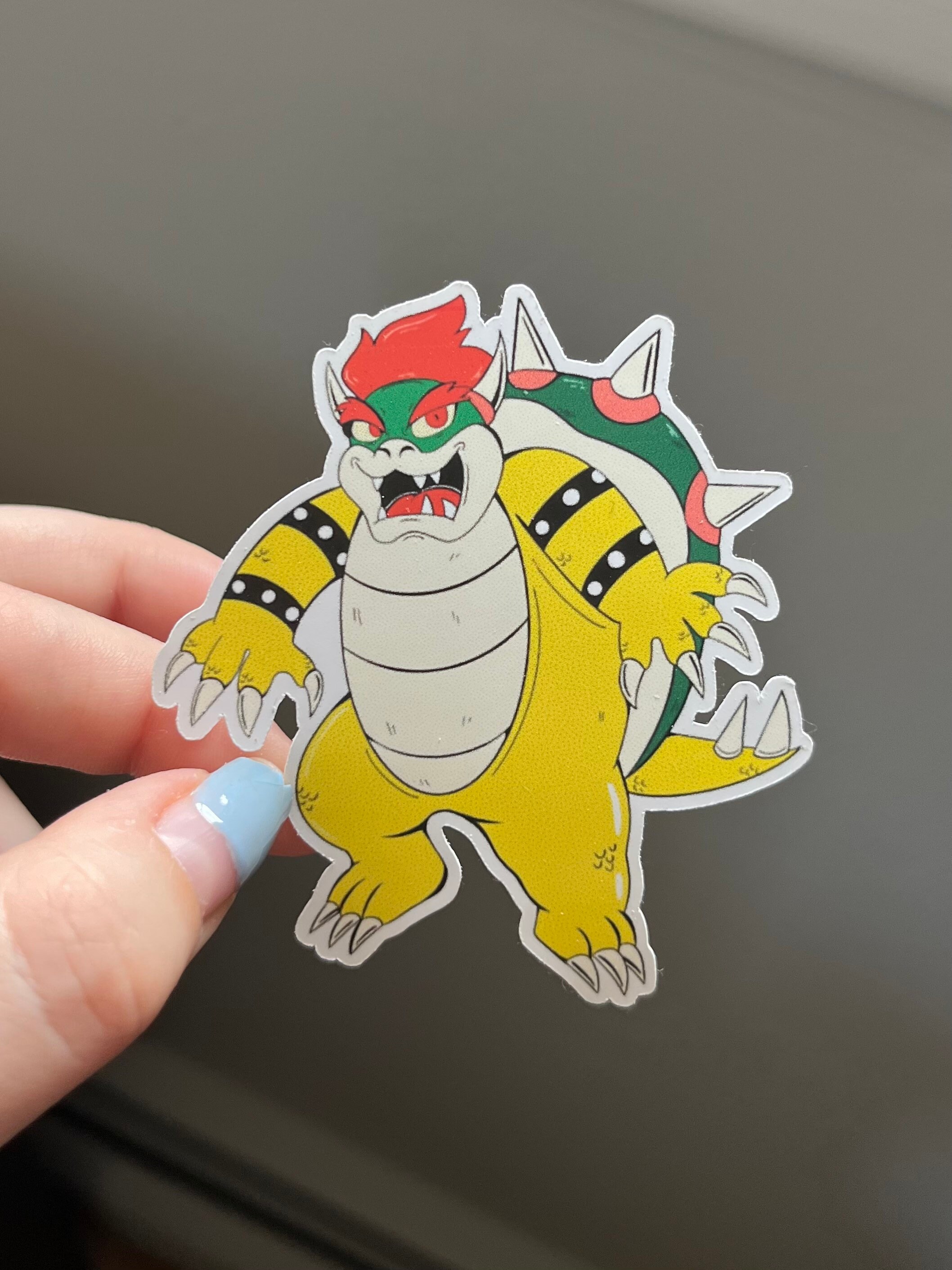 Super Mario Bros: Bowser Sticker - Etsy