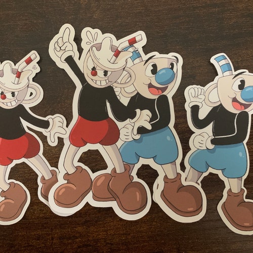 Cuphead Stickers - Etsy