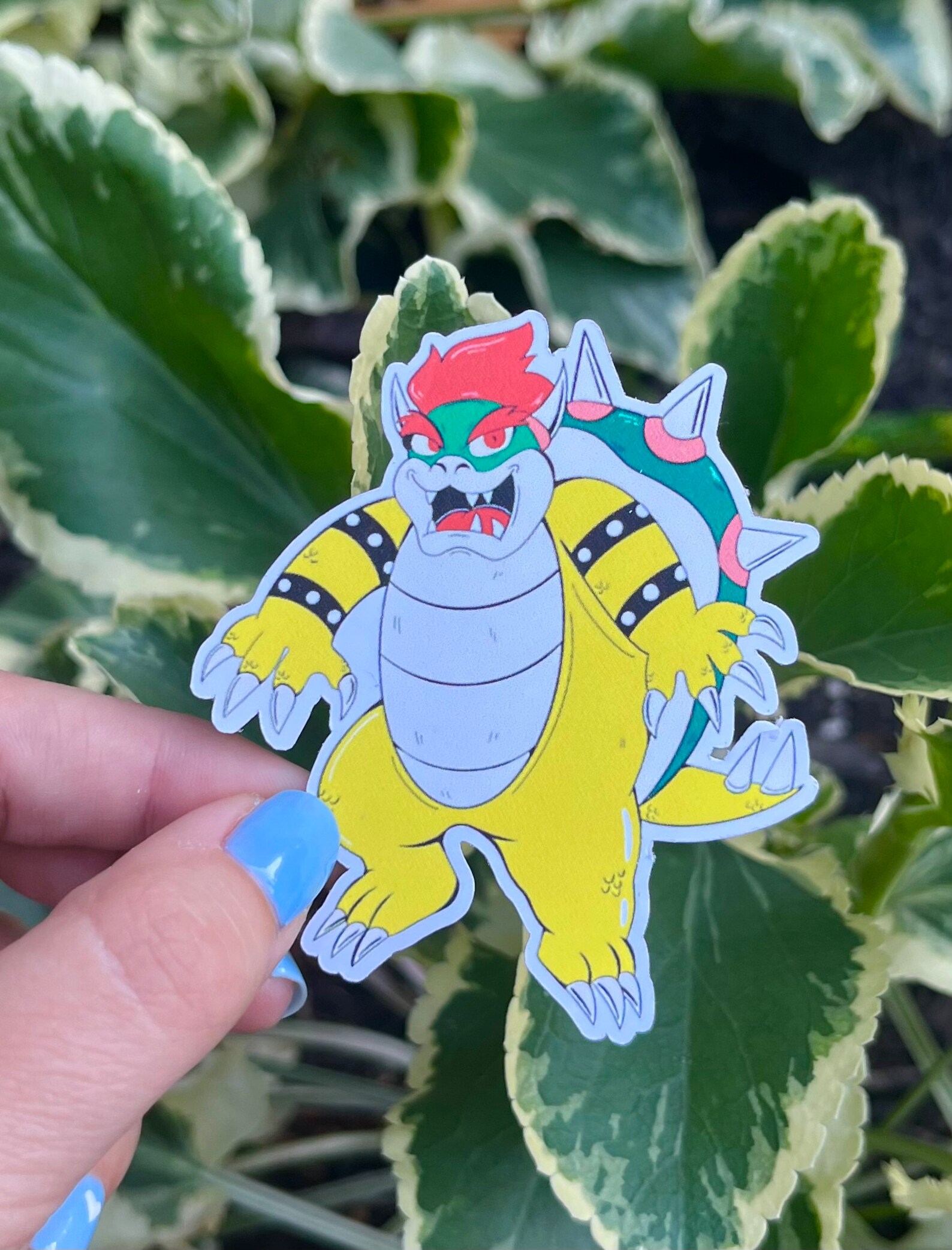 Super Mario Bros: Bowser Sticker - Etsy