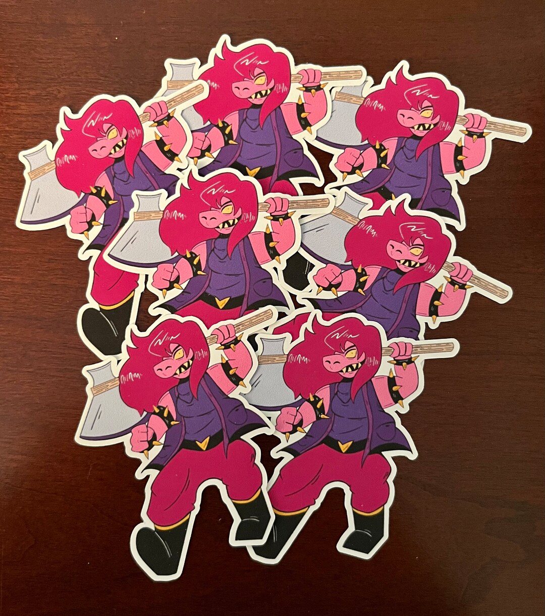 Deltarune: Susie Sticker - Etsy