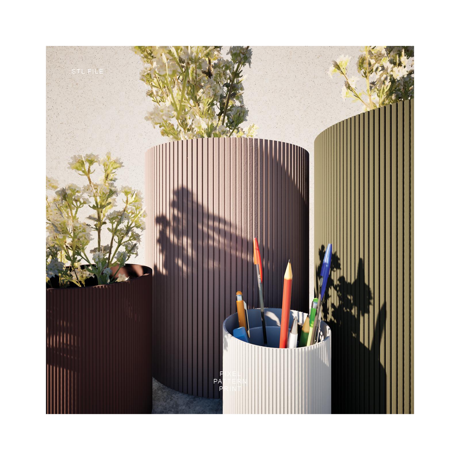 FOUR STL Planter Vase Profile 3D Model STL File for 3D Printing - Etsy