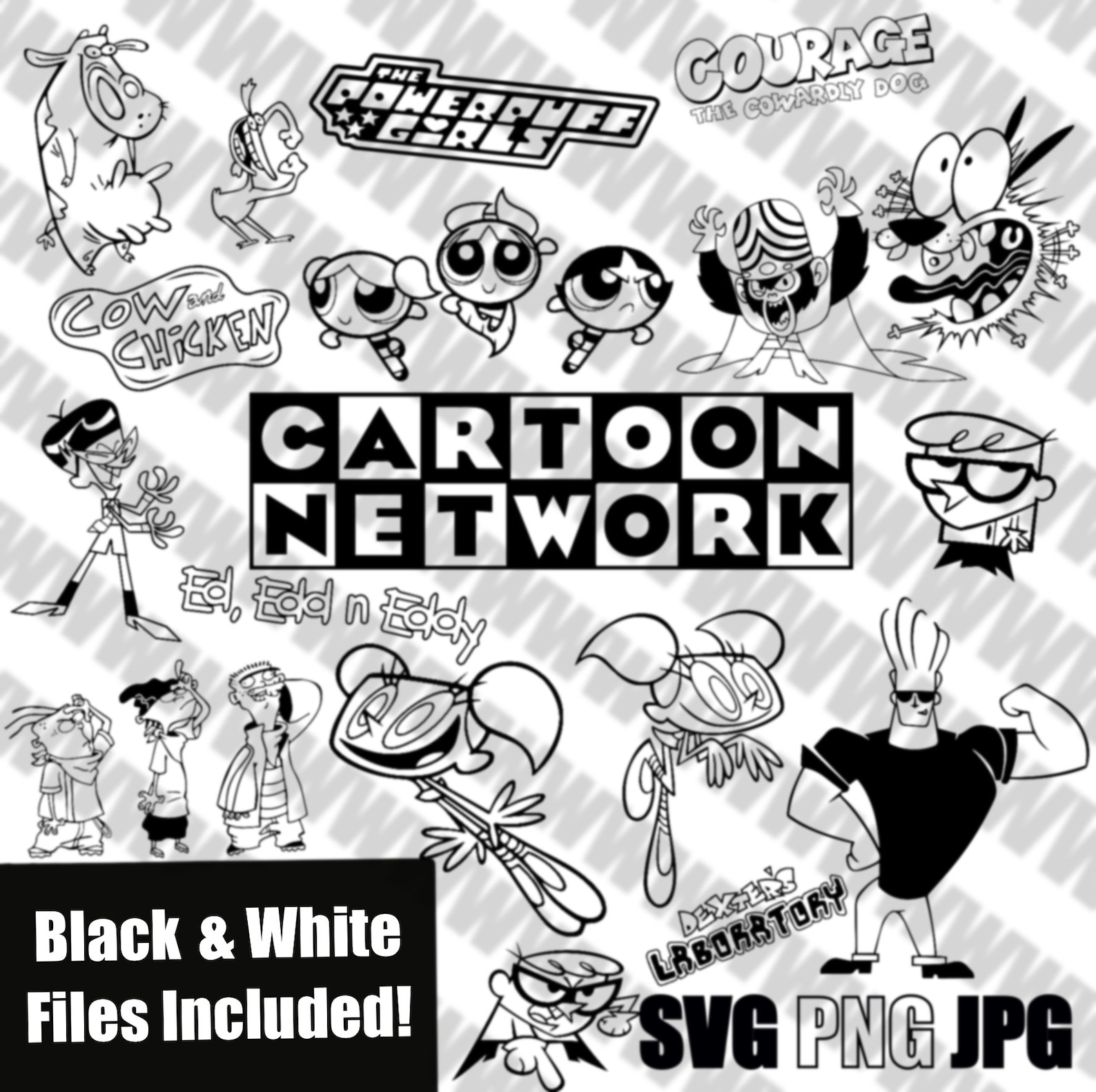 90s Cartoon Network SVG Bundle - Etsy Hong Kong