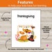 Thanksgiving Flash Card, Thanksgiving Vocabulary Flashcard ...