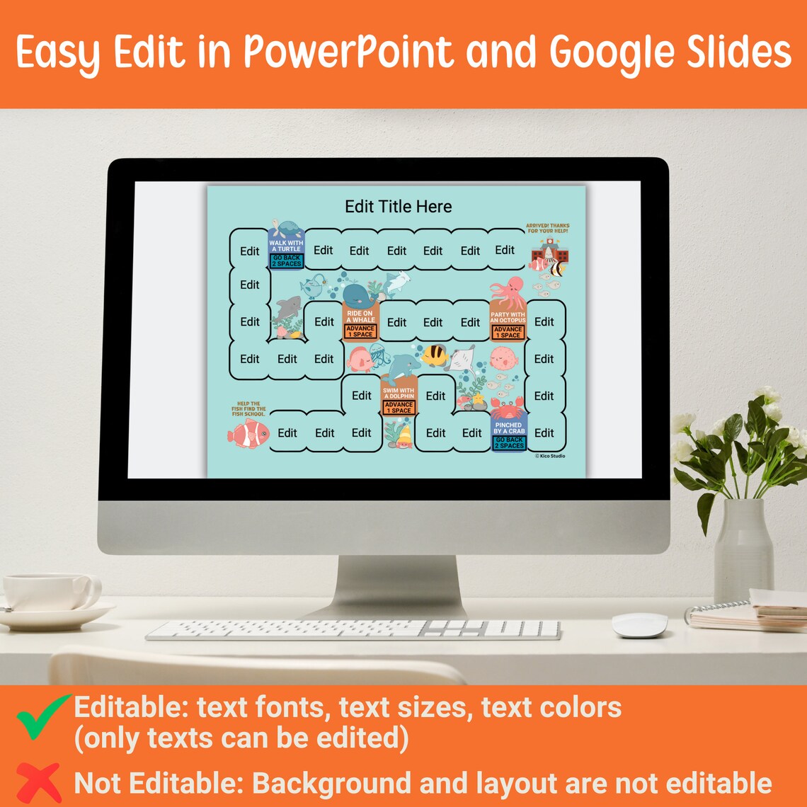 Blank Board Game Template, Editable Game Board Template for Kids, Make ...