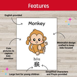 Chinese Zodiac Flashcards, Zodiac Animals Flashcards, Chinese New Year ...