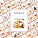 Thanksgiving Flash Card, Thanksgiving Vocabulary Flashcard ...