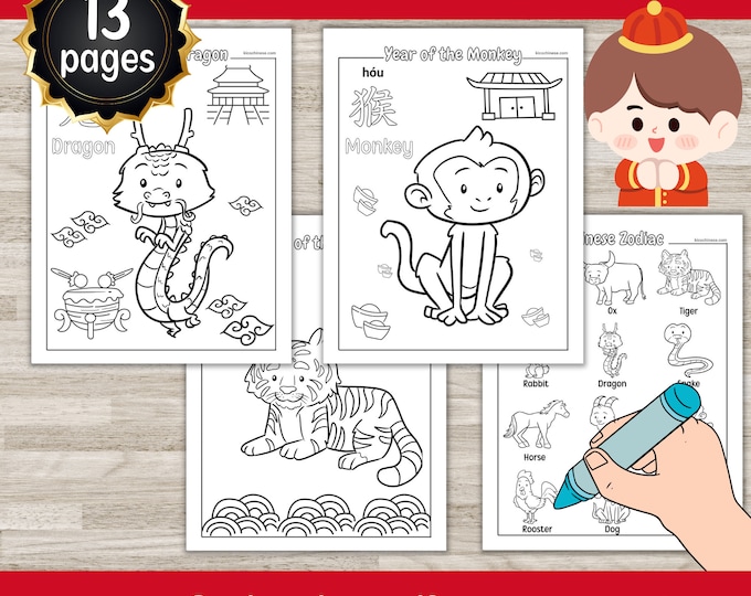 Lunar New Year Zodiac Signs | Year of the Snake 2025 | Download and ...
