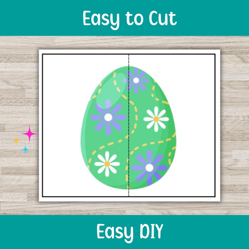 Easter Egg Matching Game, Easter Preschool Kids, Easter Match Activity ...