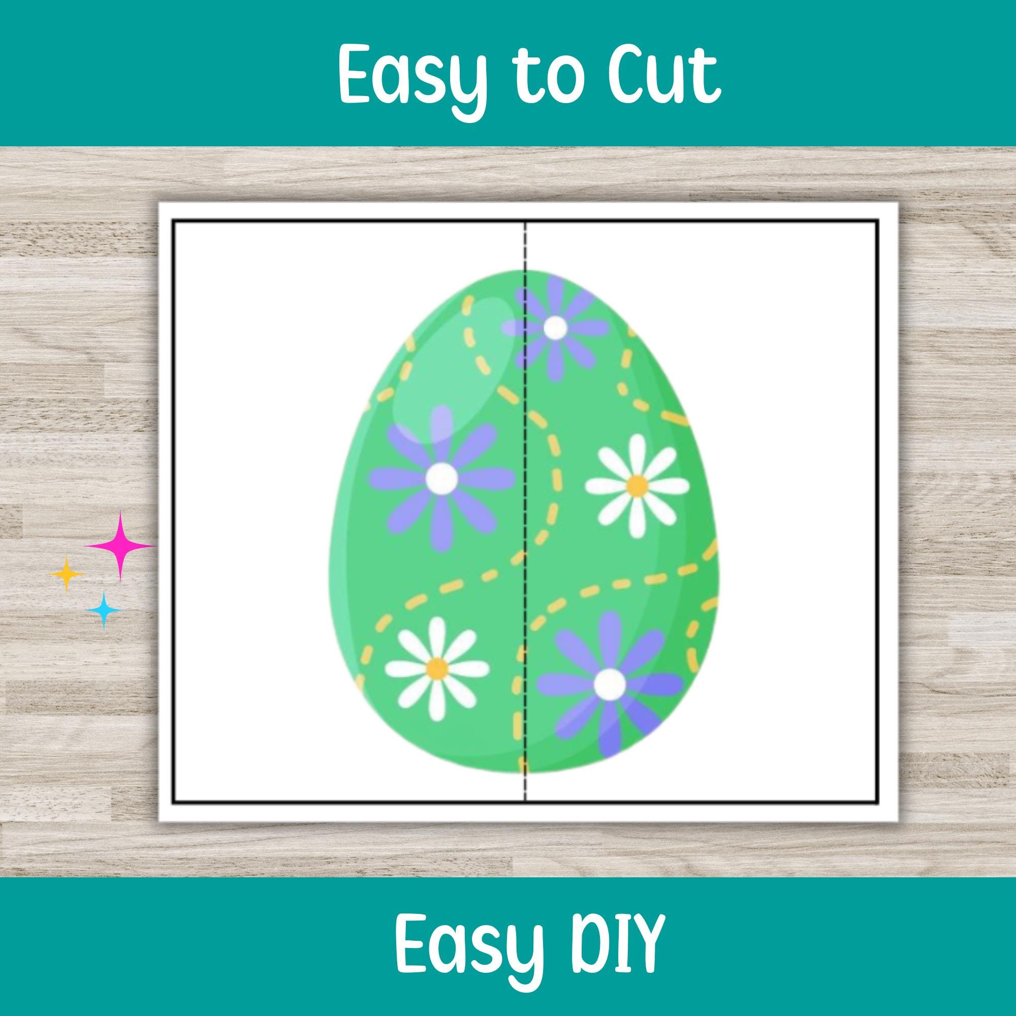 Easter Egg Matching Game, Easter Preschool Kids, Easter Match Activity ...