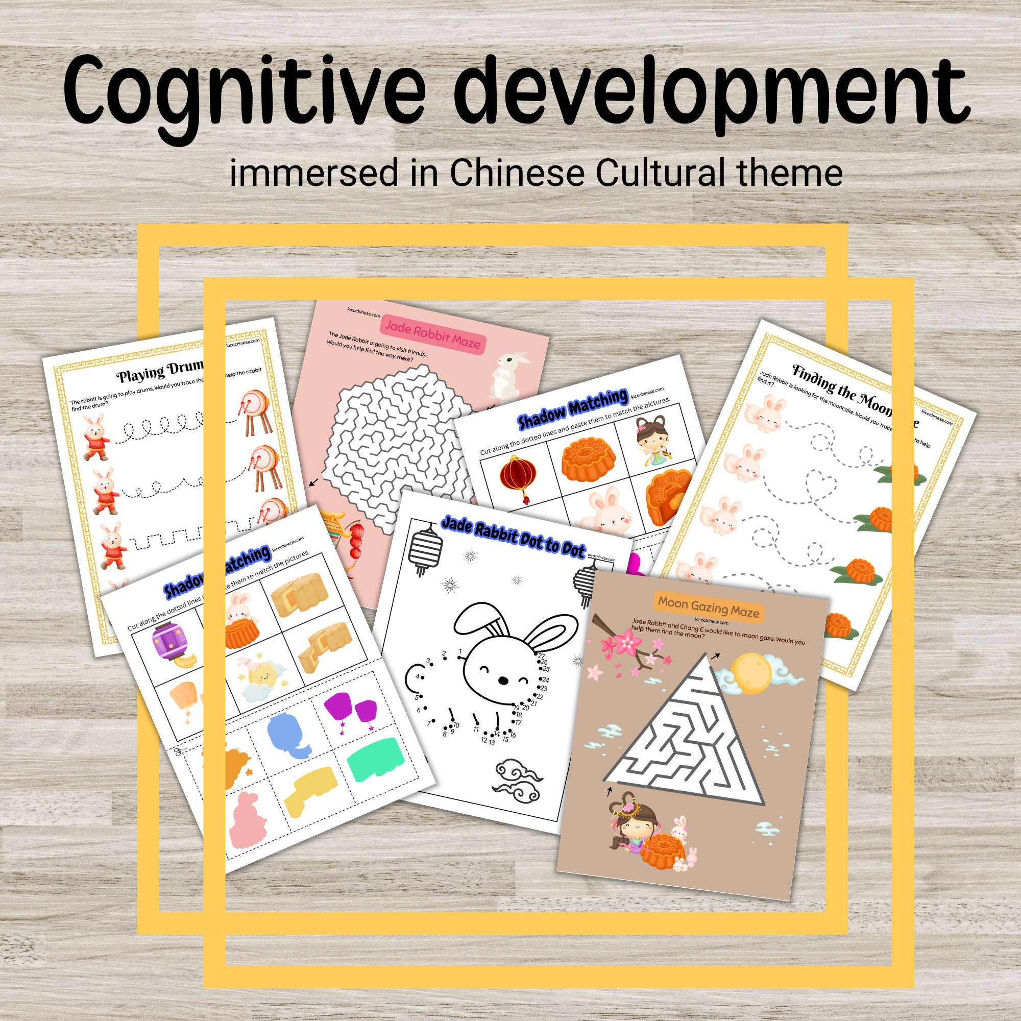 Mid-autumn Festival Activities Worksheets, Moon Festival Chinese ...