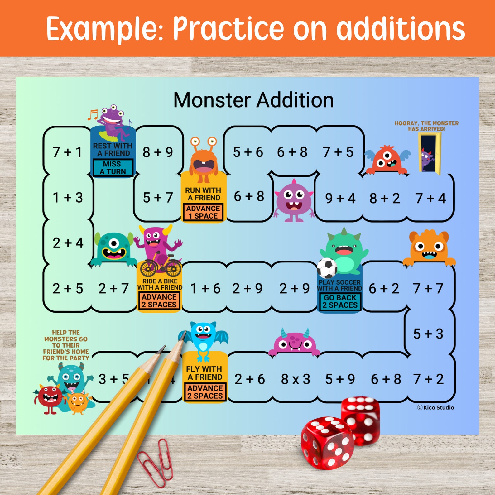 Blank Board Game Template, Editable Game Board Template for Kids, Make ...