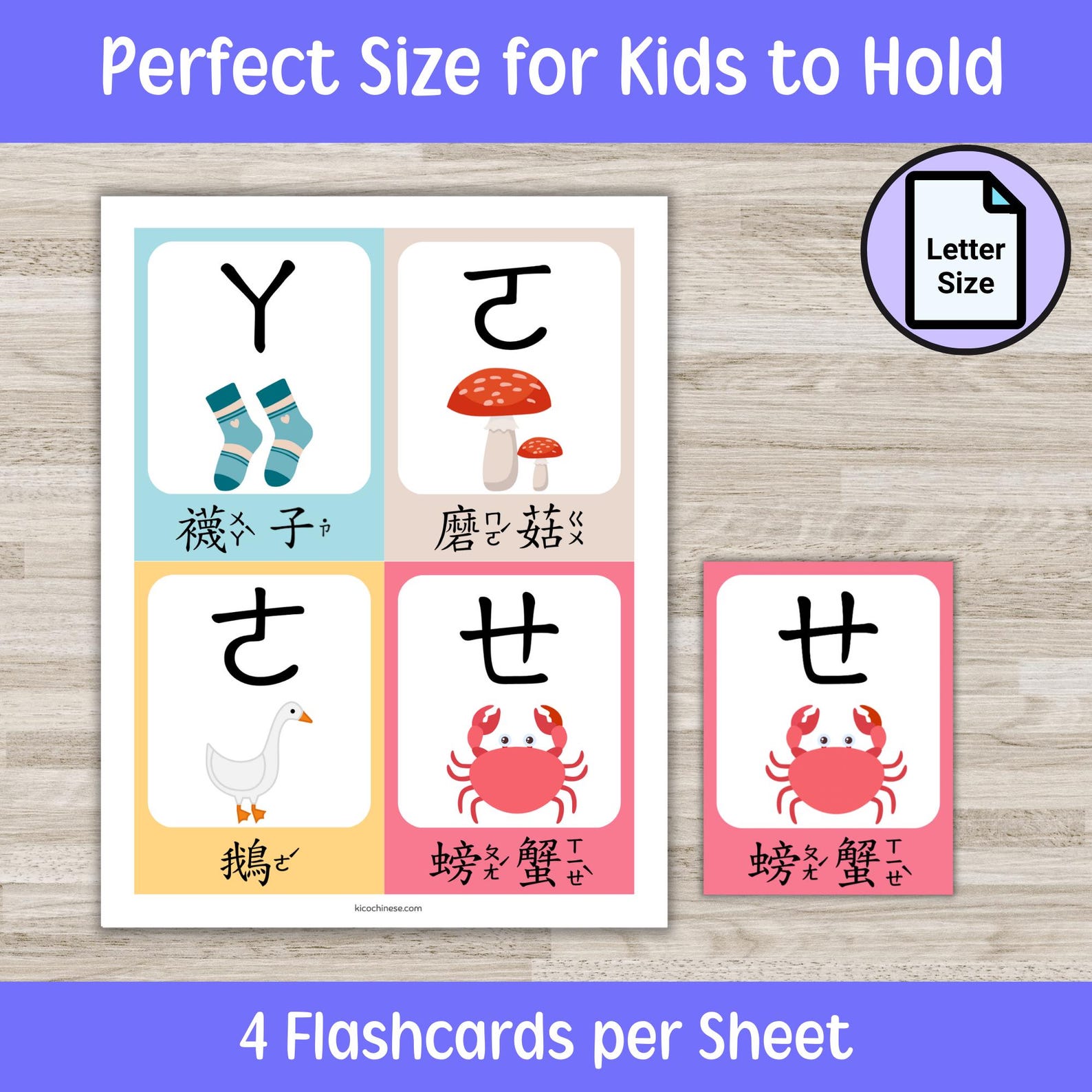 Bopomofo Flashcard L Zhuyin Flash Card With Stroke Order L注音符號 ㄅㄆㄇ ㄈ L ...