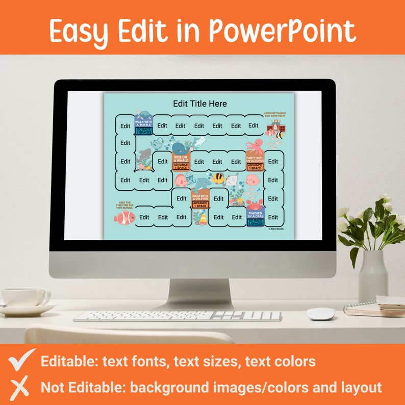 Blank Board Game Template, Editable Game Board Template for Kids, Make ...