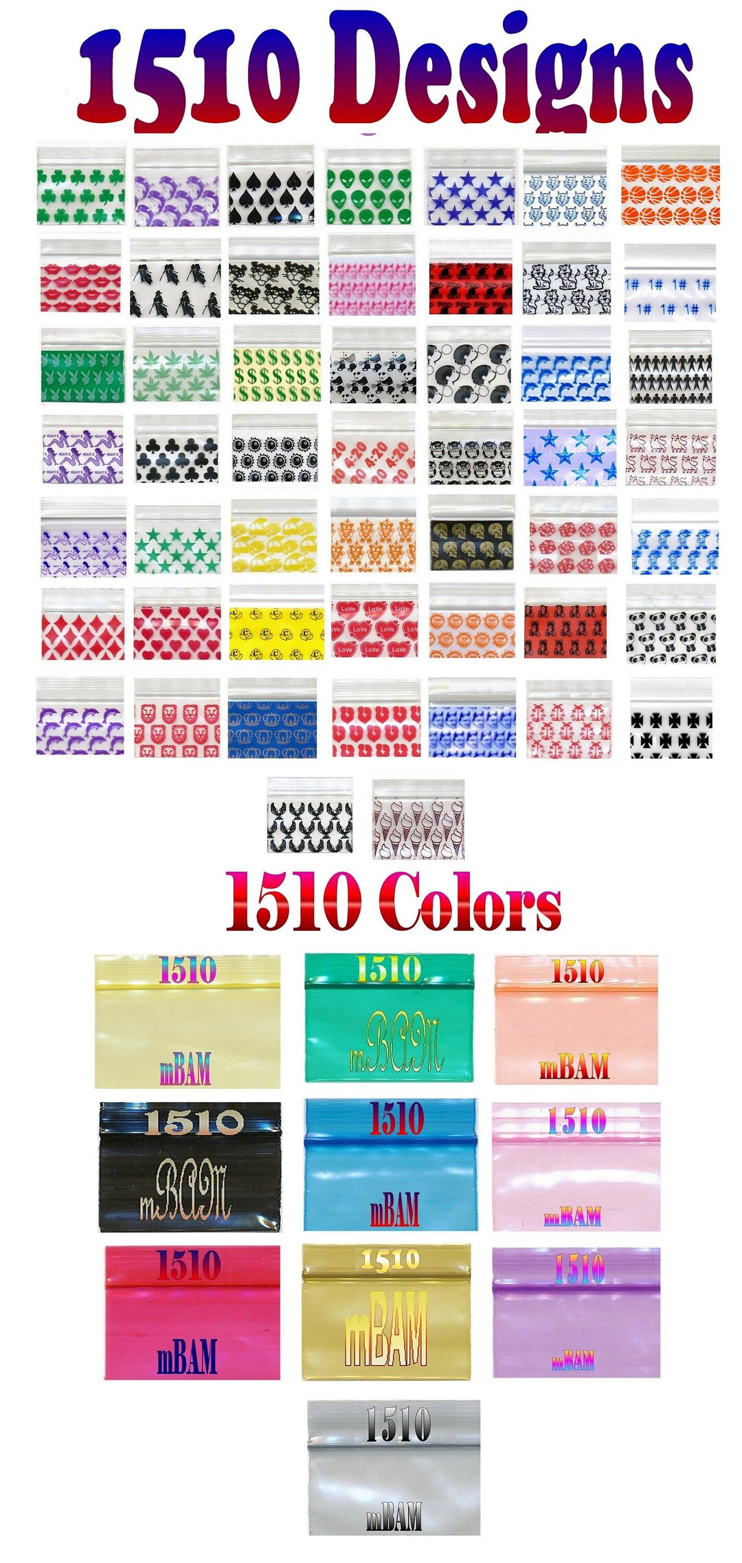 Mixed DESIGN AND COLOR 1510 Apple Mini Zip Baggies. 1.5x1.0" - Etsy