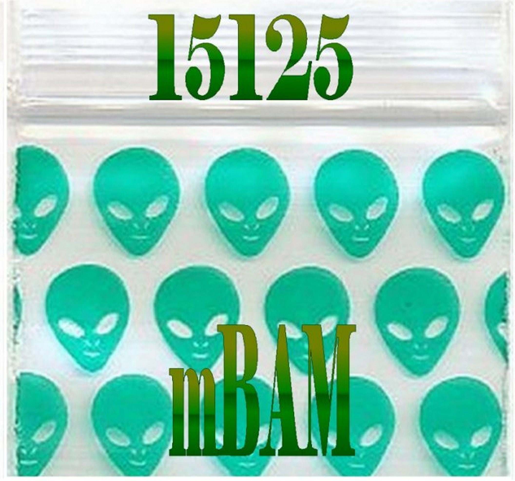 ALIENS DESIGN LOT of Apple Mini Zip Baggies 1.0x.75 to - Etsy
