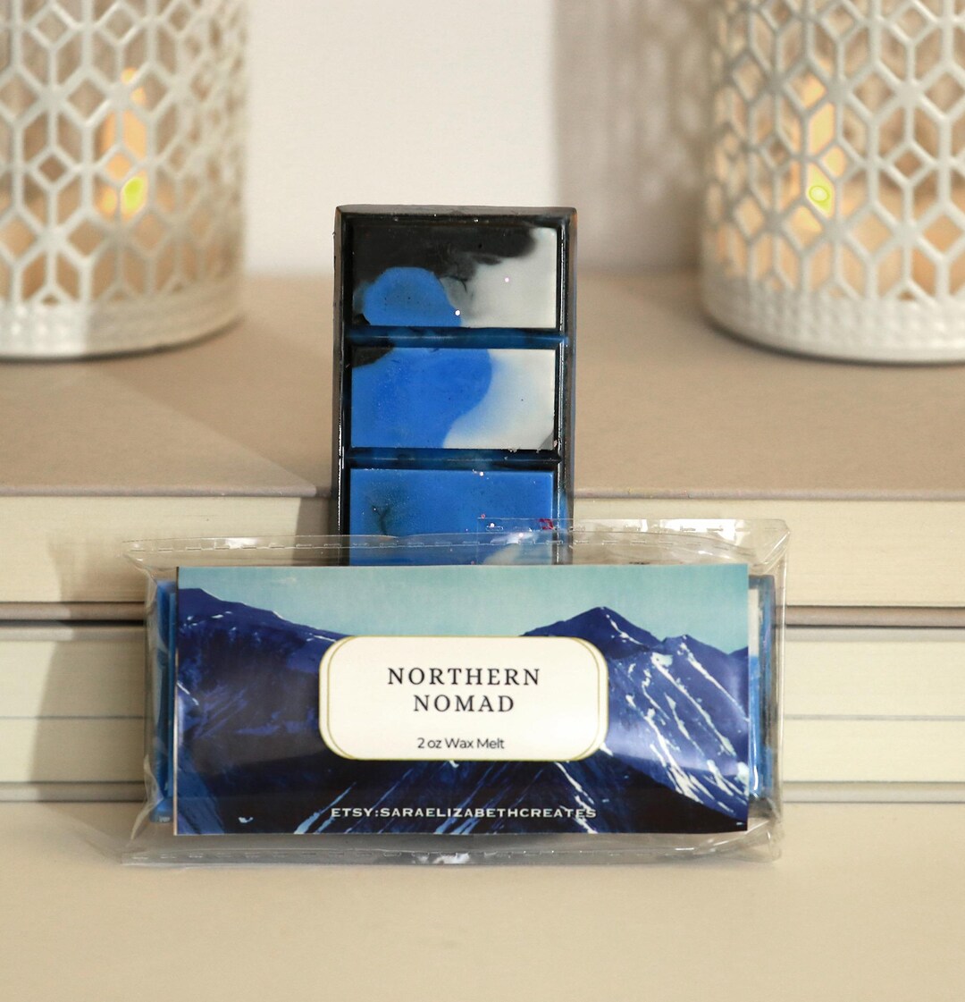 Northern Nomad Wax Melt: Cedar, Smoke Embers, Tonka, Blue Sage - Etsy
