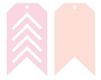 Chevron Gift Tags | Etsy