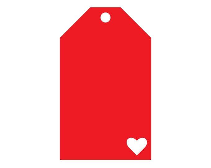 Heart Gift Tags Gift Tags Gift Tag SVG Gift Tag DXF Gift Tag Download ...