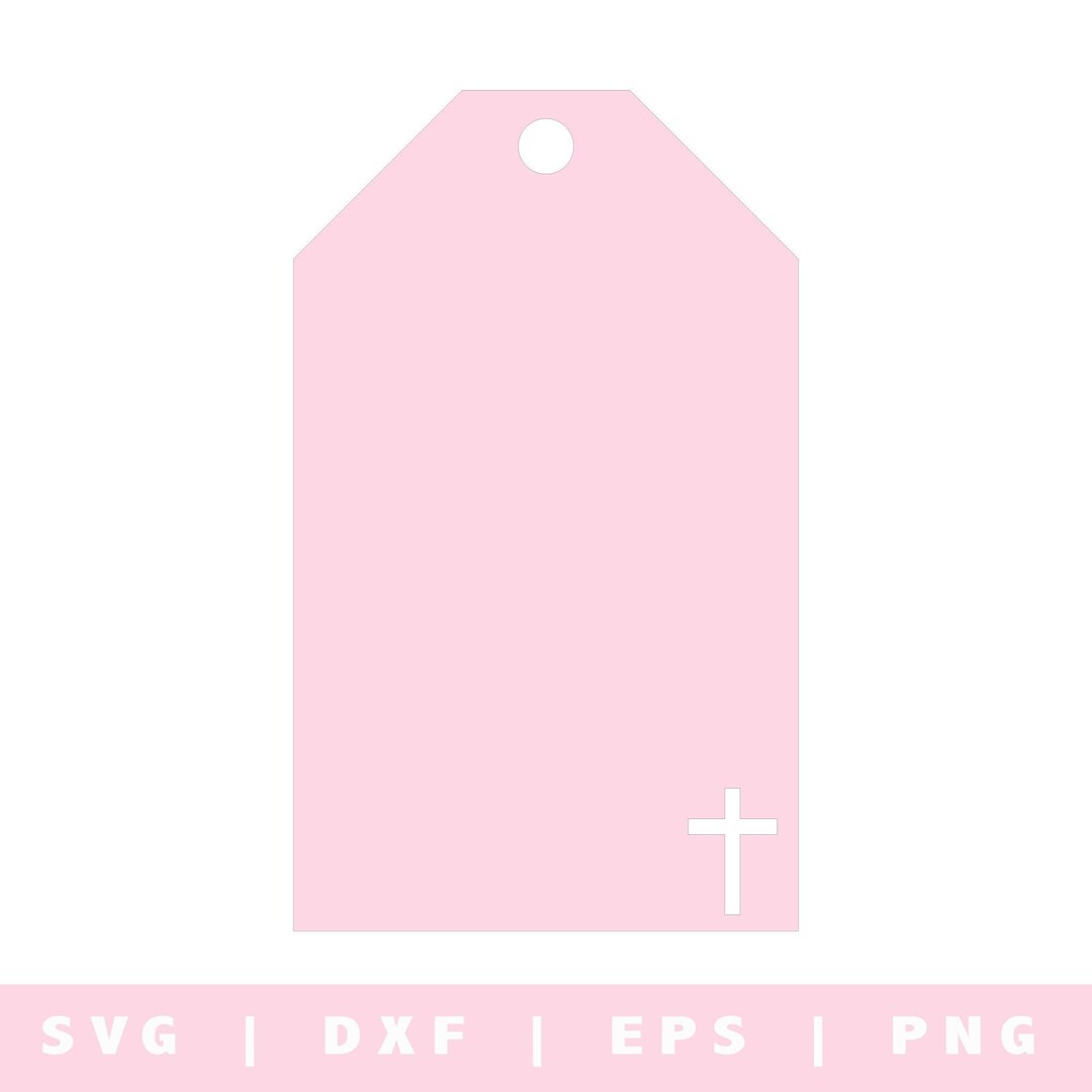 Cross Gift Tags Gift Tags Gift Tag SVG Gift Tag DXF Gift Tag Download ...