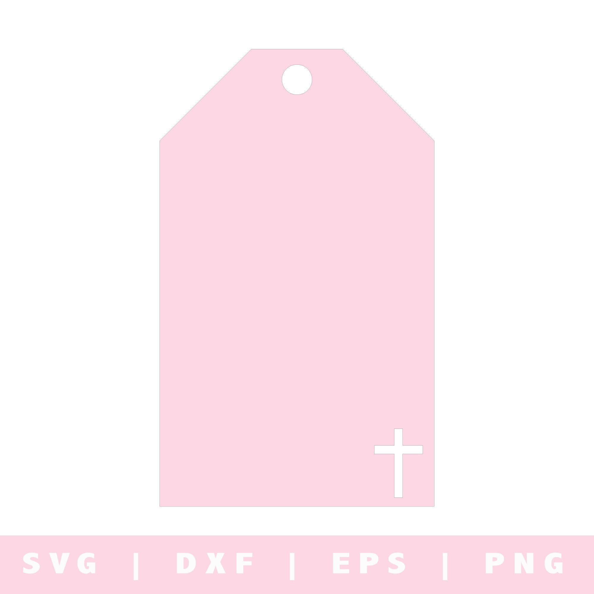 Cross Gift Tags Gift Tags Gift Tag SVG Gift Tag DXF Gift Tag Download ...