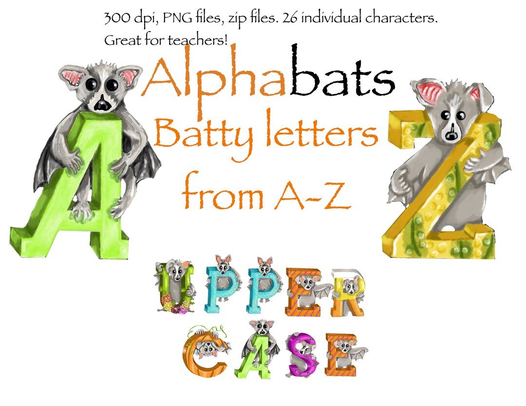 Alphabats Letter Images Digital Download-capital Letters - Etsy