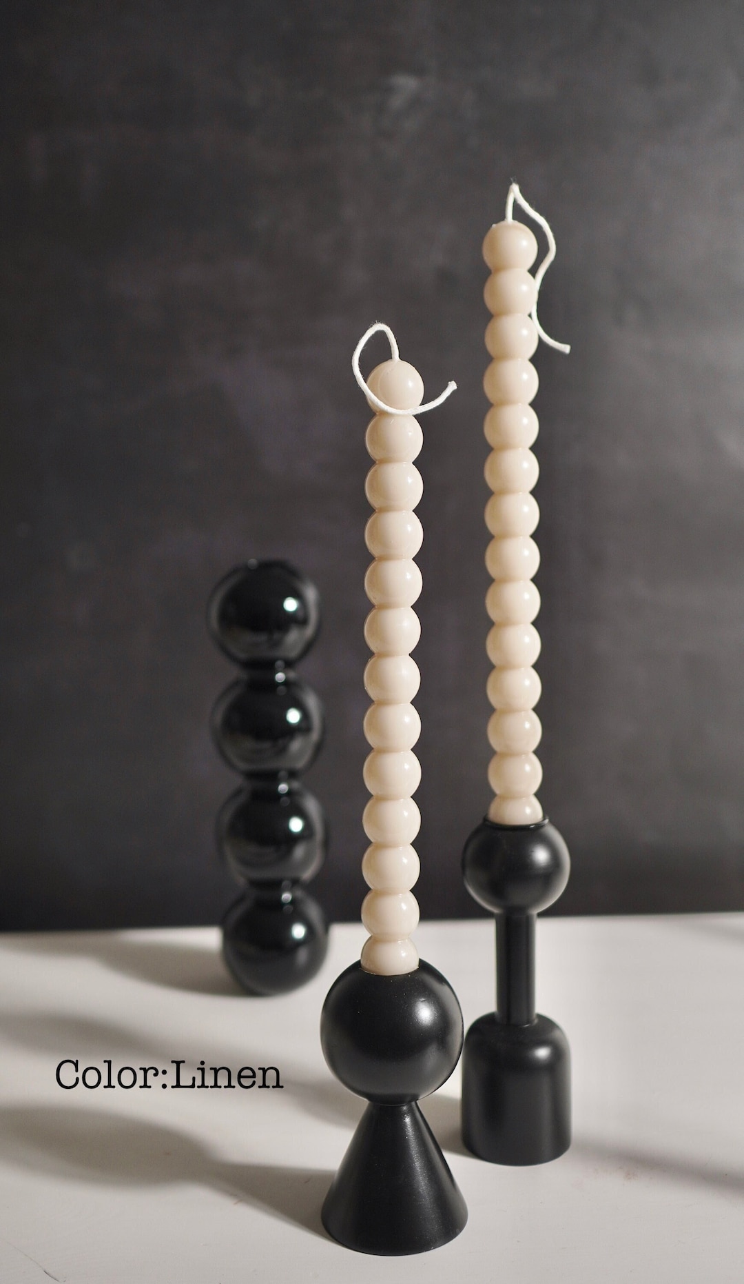 Bubble Taper Candles/ Minimal Drip Candles/ Natural Handmade Candles ...