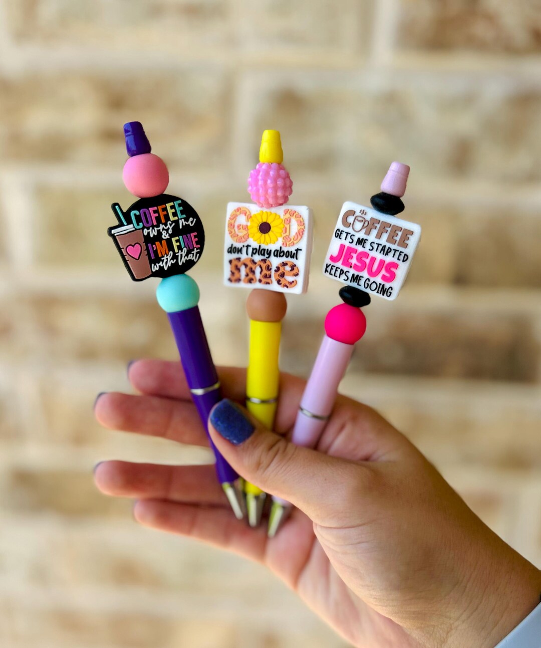 Beaded Focal Pen, Cute Handmade Gift Idea, Women Owned, Teacher Gifts ...