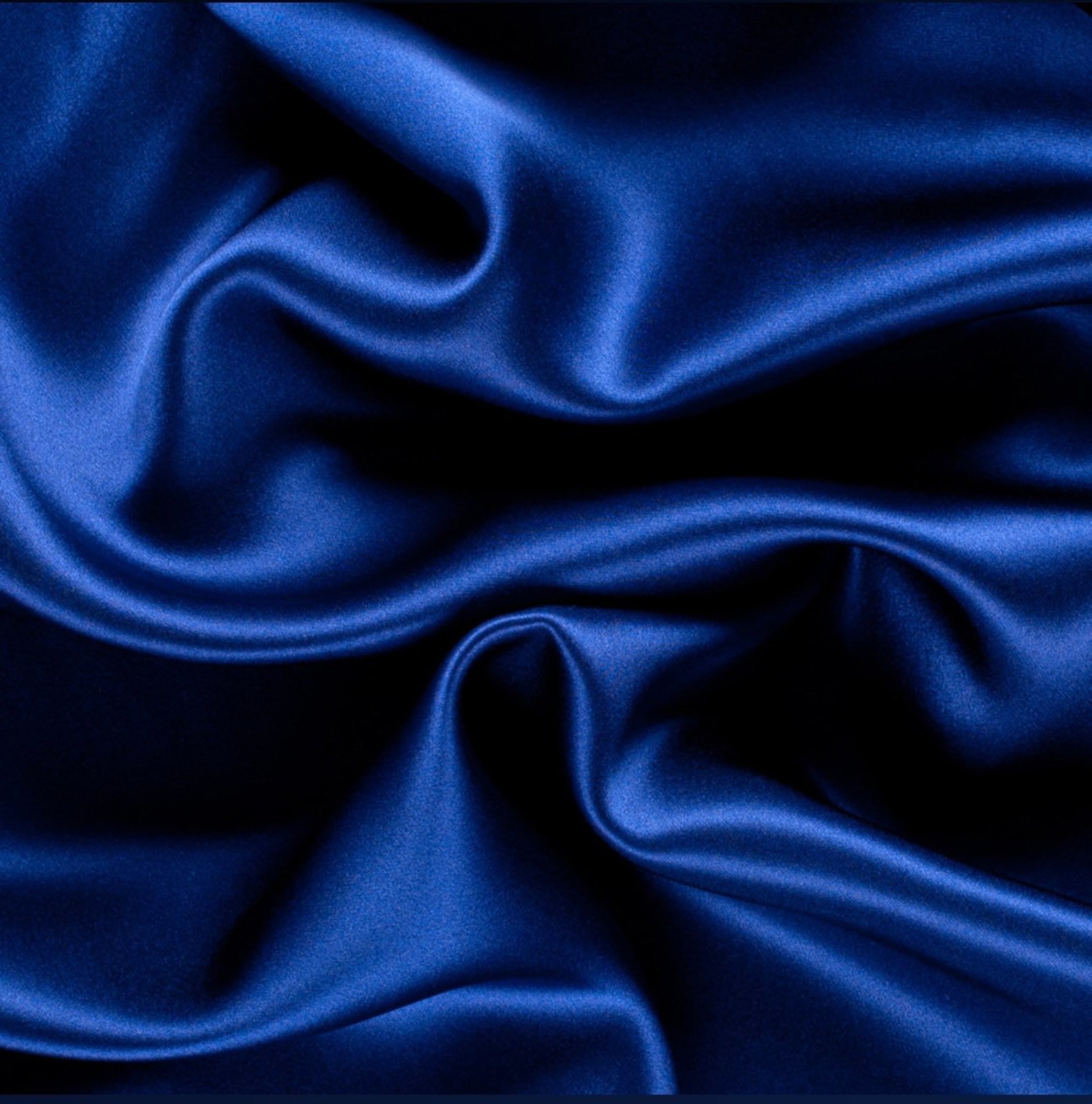 Royal Blue Charmeuse Satin Fabric |royal Blue| Stretch Satin| Crafts ...