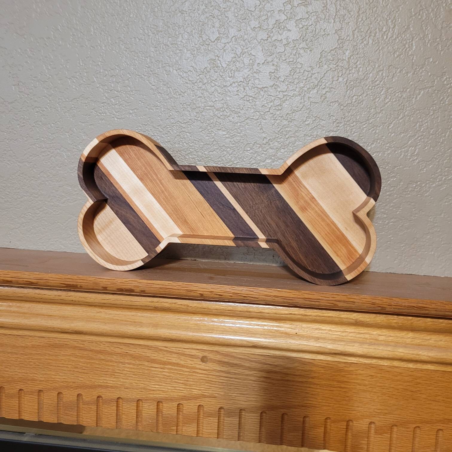 Personalized Dog Bone, Custom Dice Tray, Catch All Tray, DOG Tray ...