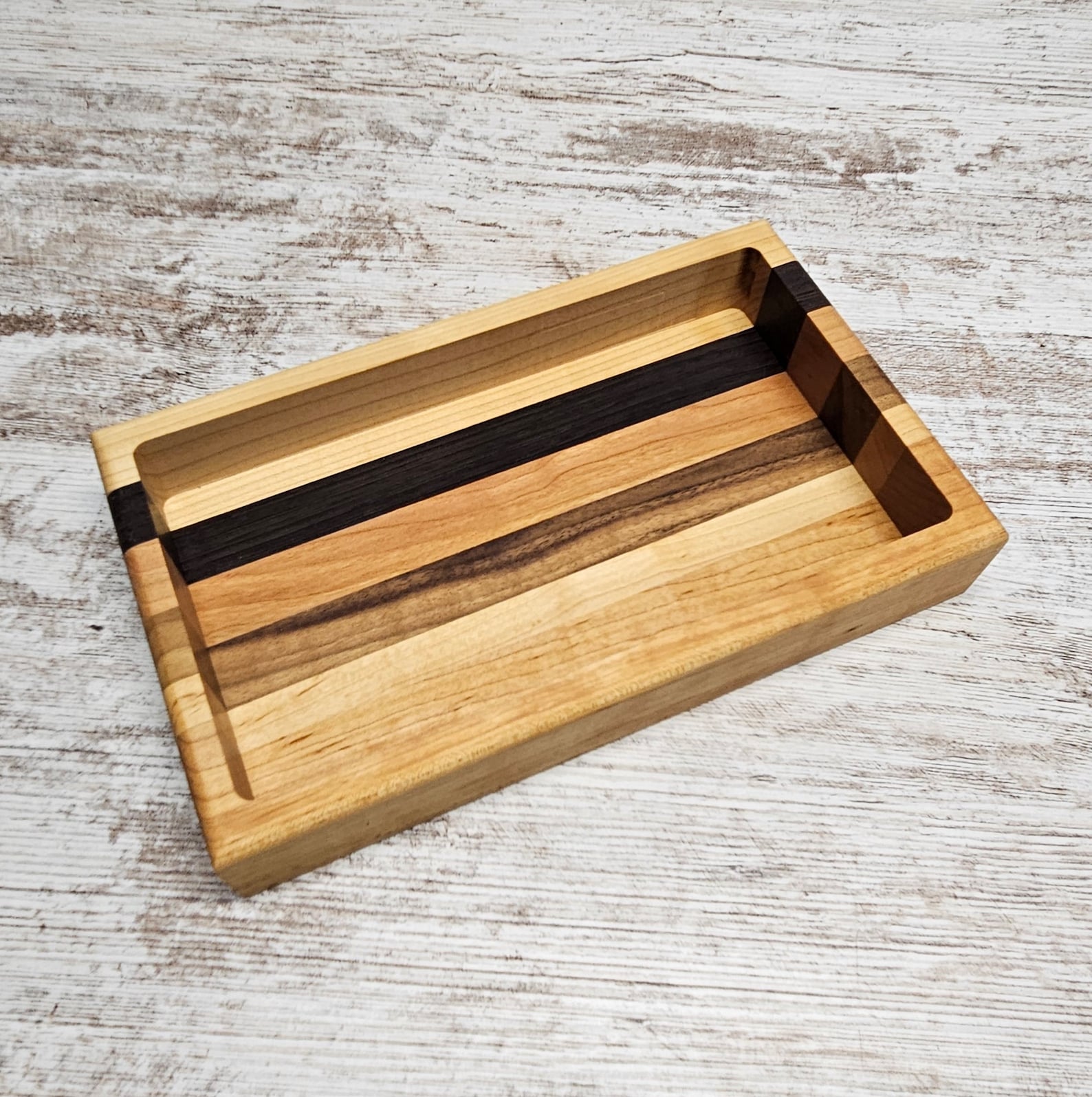 Handcrafted Multi-colored Wooden Catch All Trays, Christmas Gift - Etsy
